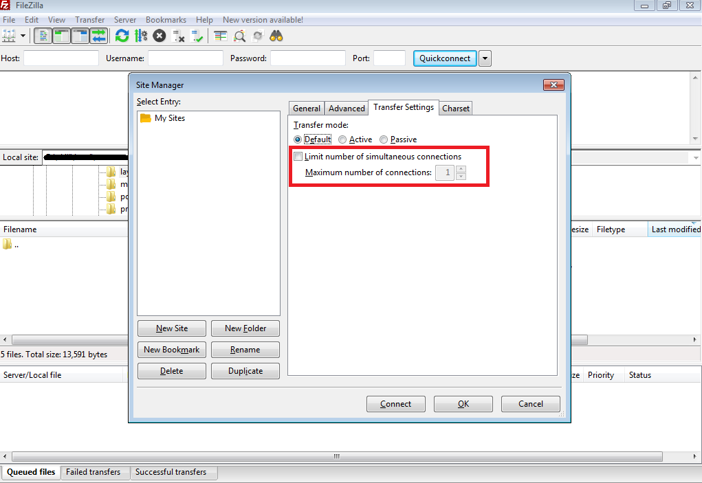 HOW TO FIX 421 TOO MANY CONNECTIONS FROM THIS IP ERROR IN FILEZILLA